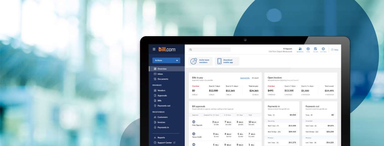 Bill.com: Billing & Invoicing Automation
