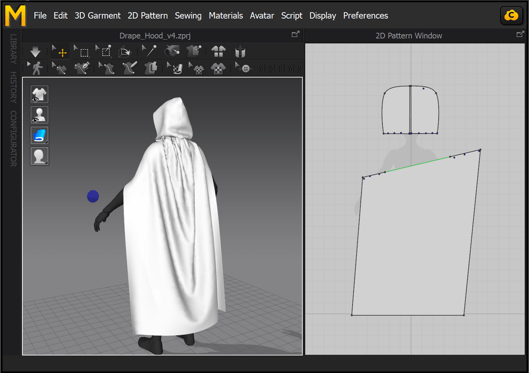 unreal cloth and hair simulation