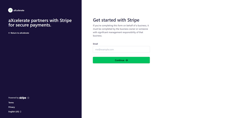 Stripe Integration – aXcelerate Support