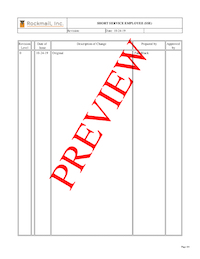 Short Service Employee (SSE) Plan | SafetyPlans.com