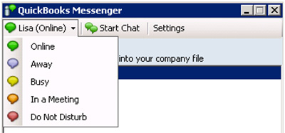 Using QuickBooks Messenger