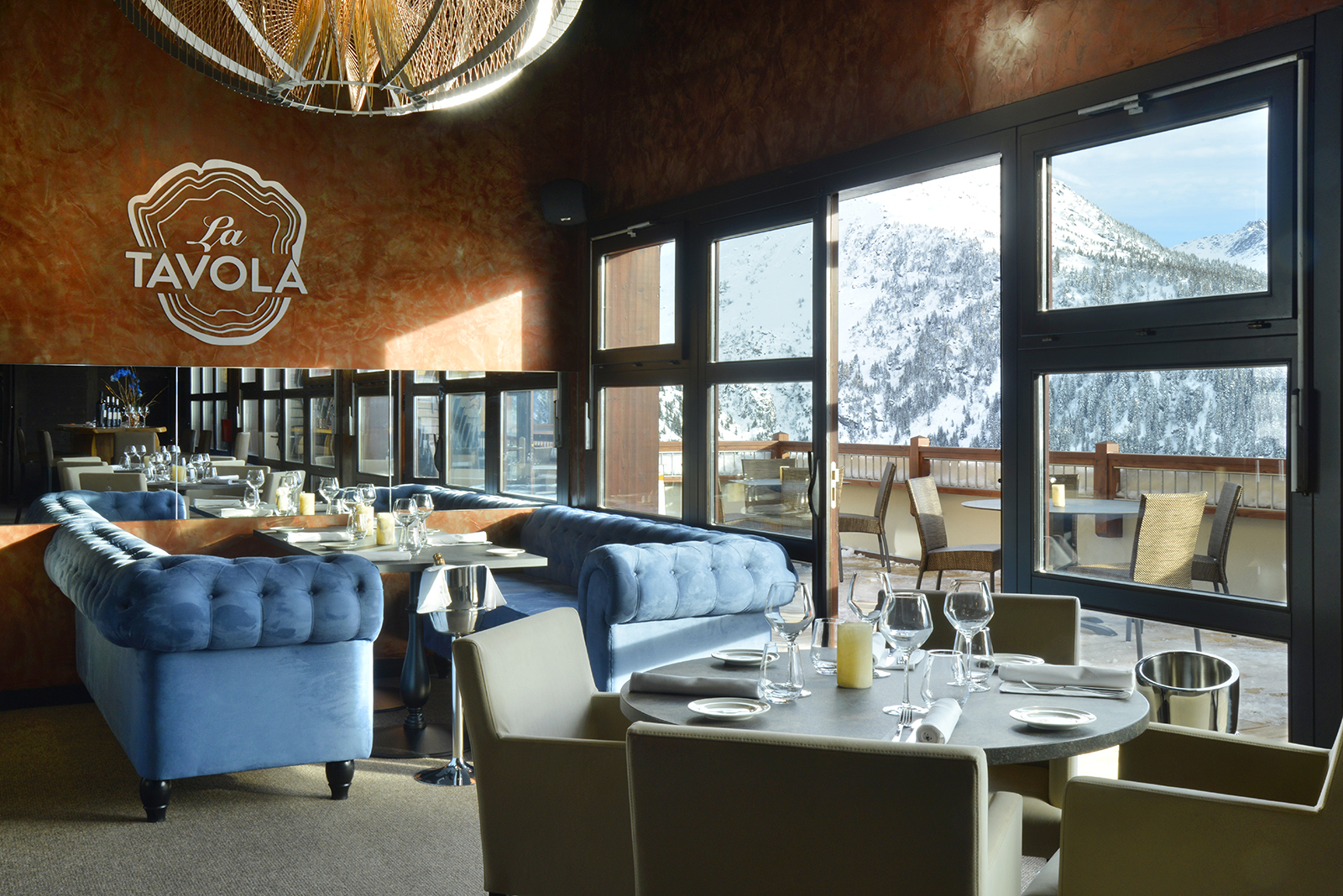 Tavola Restaurant - London Lightworks - Lighting Design Consultants