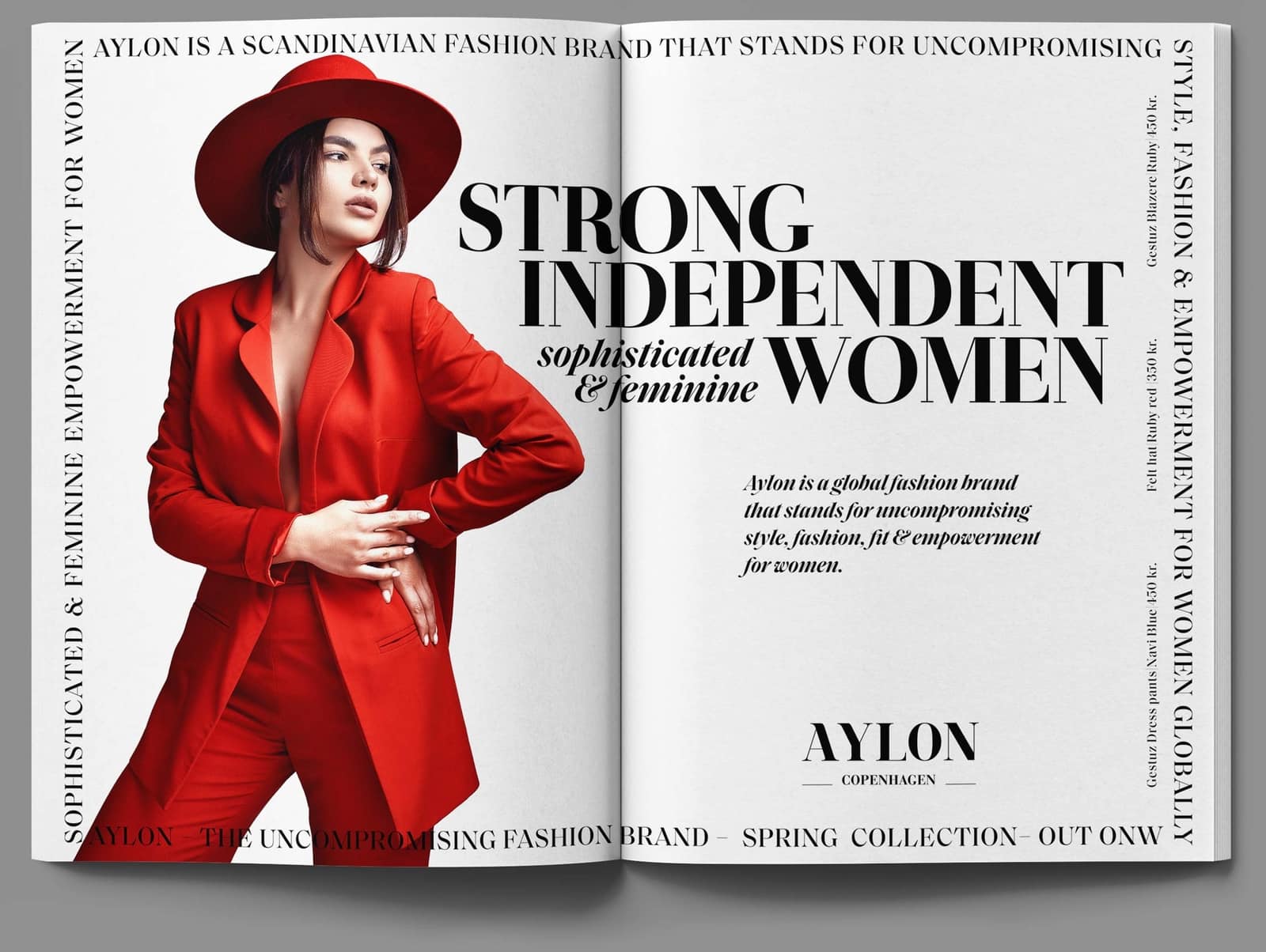 AYLON - Print design and brand identity
