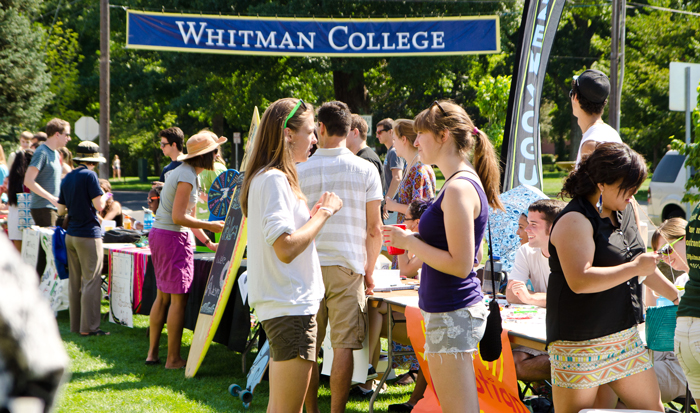 Whitman College Students