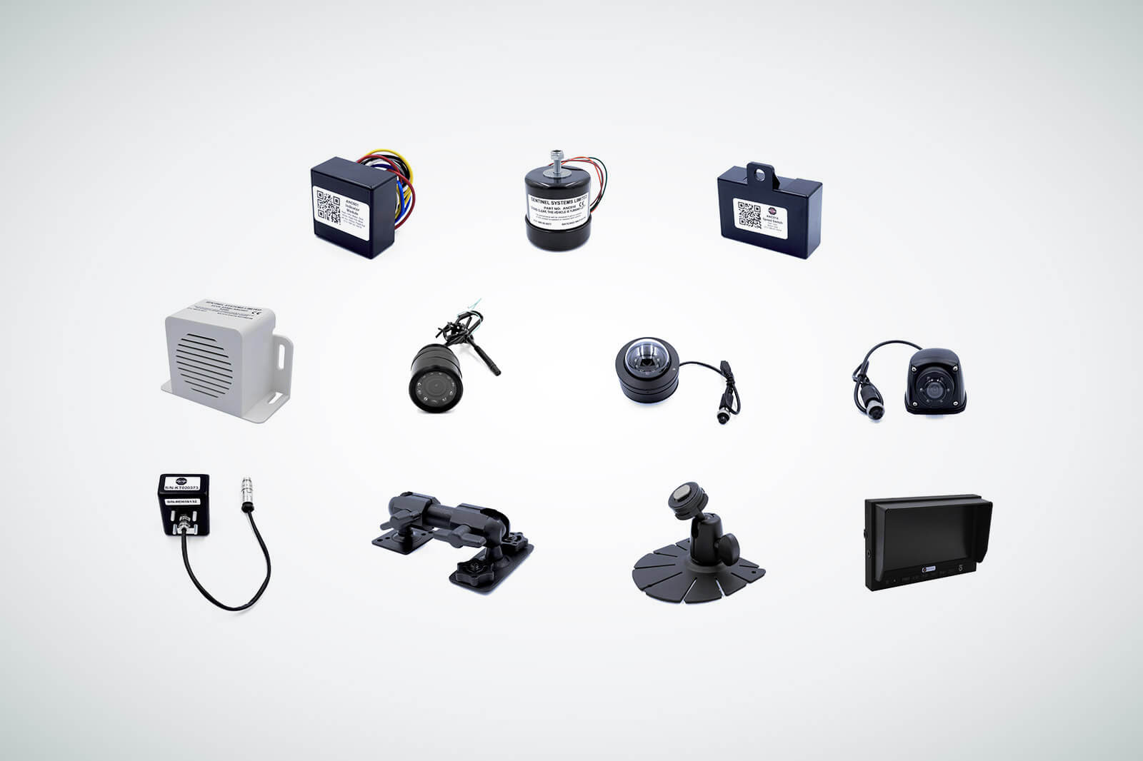 In-cab Monitors for Vehicle Safety & Reversing Systems