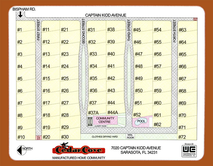 Cedar Cove Community Map