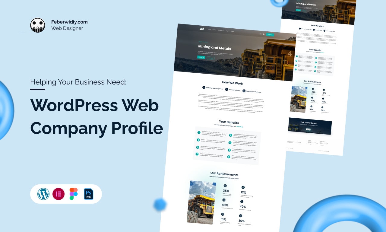 Cara Membuat Web Company Profile dengan WordPress dalam 5 Langkah Mudah