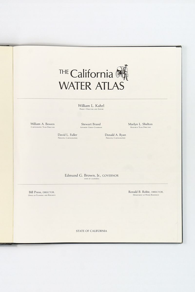 California Water Atlas, 1979