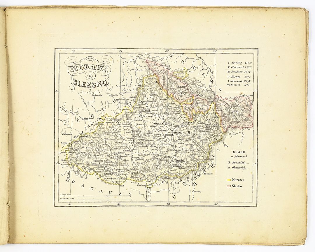 Malý příruční atlas wšech částí Země, 1846