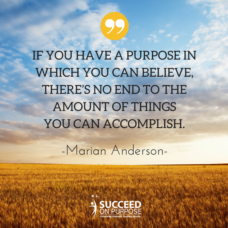 Finding Success through Purpose | Succeed On Purpose