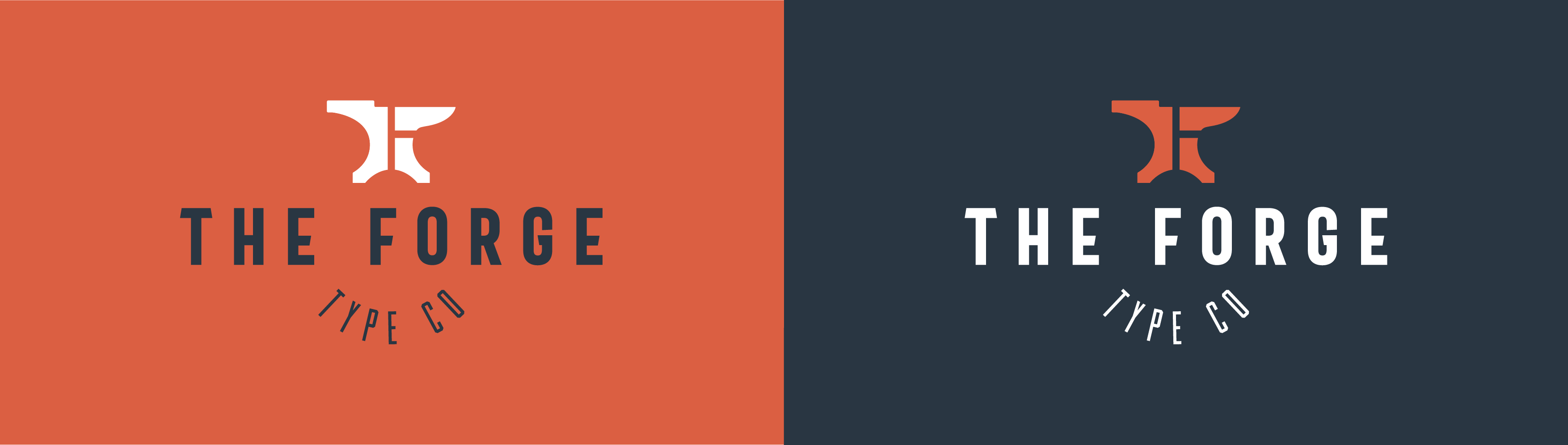 The Forge Type Co - Logo Design | Brand Identity