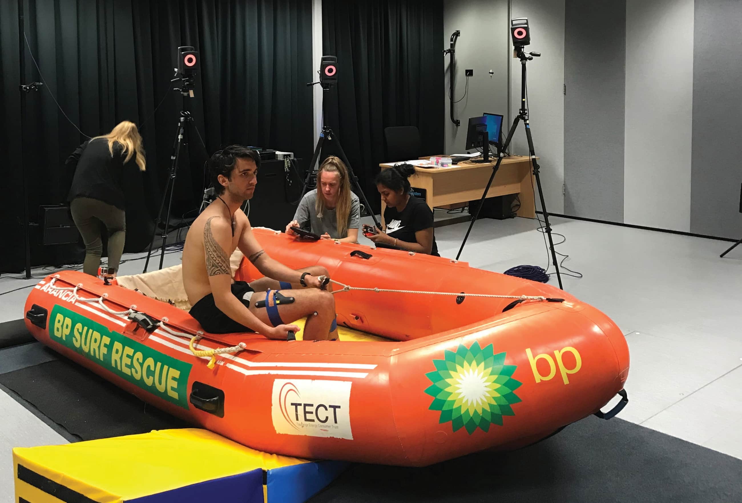 Inflatable Rescue Boat Foot Strap Redesign