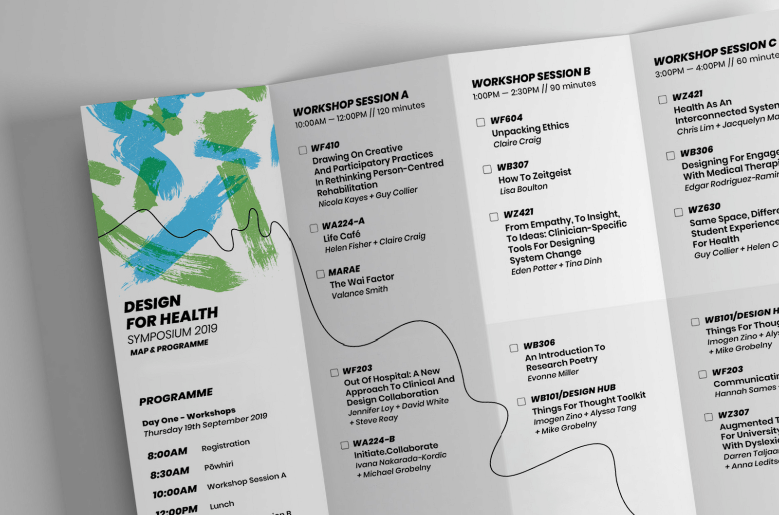 Design for Health Symposium Branding