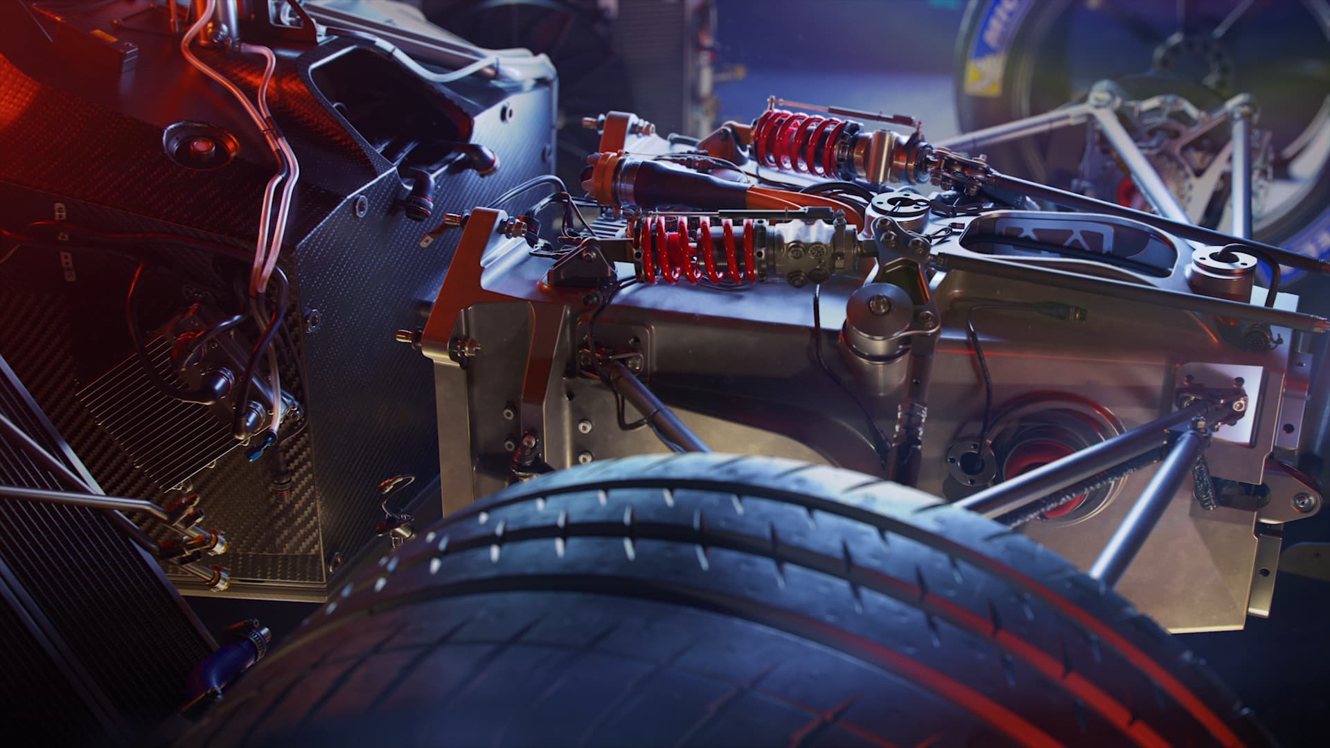 Formula E Gen2 Car Exploded