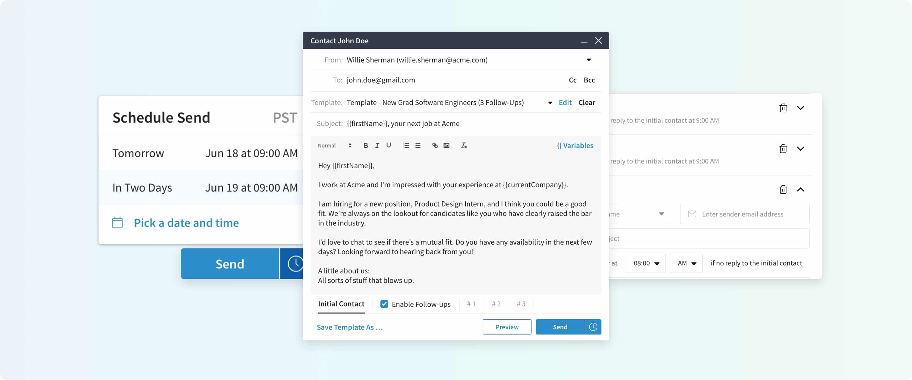 Eightfold AI - Multiple Follow-Ups