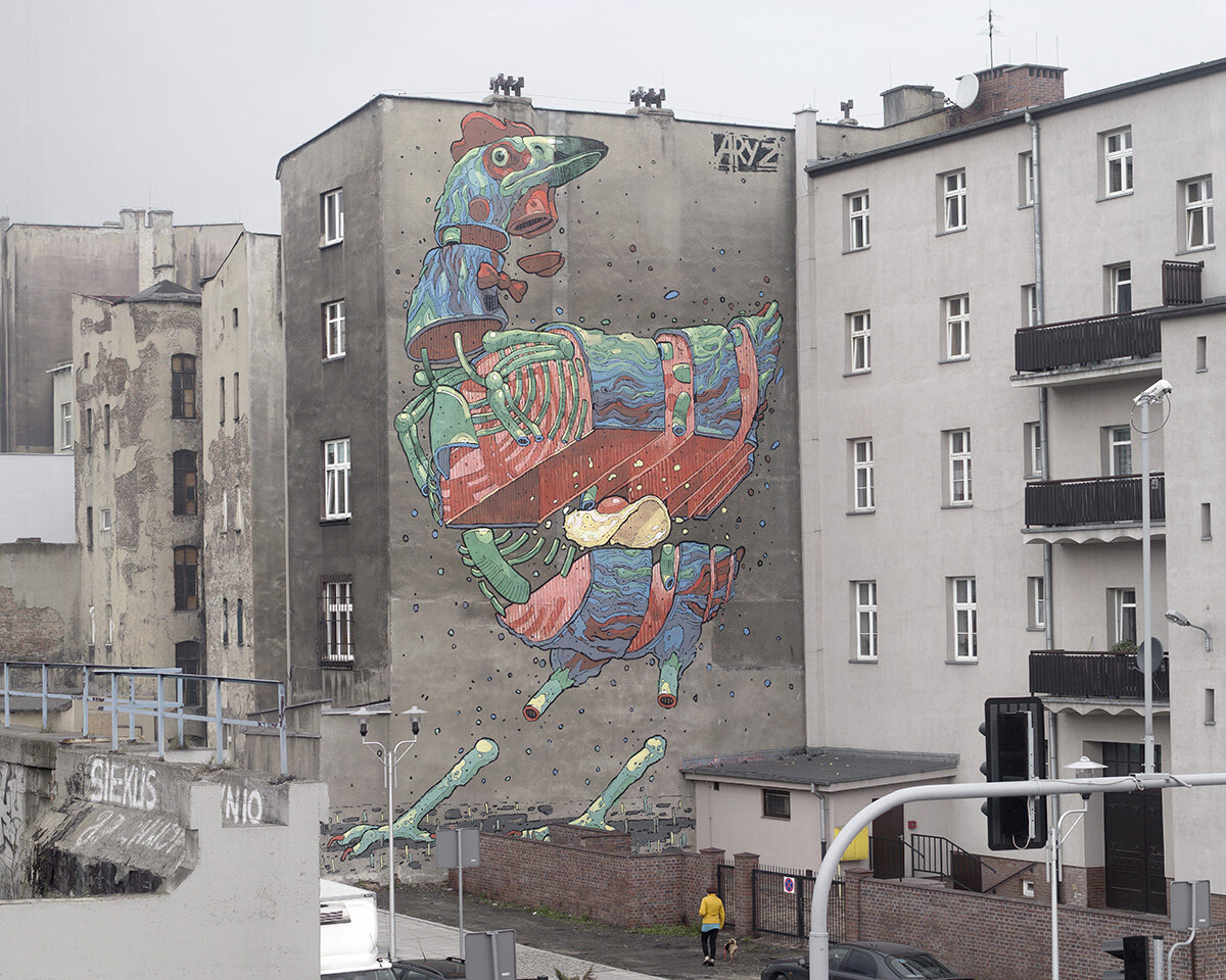 Focus sur le célèbre street artist ARYZ