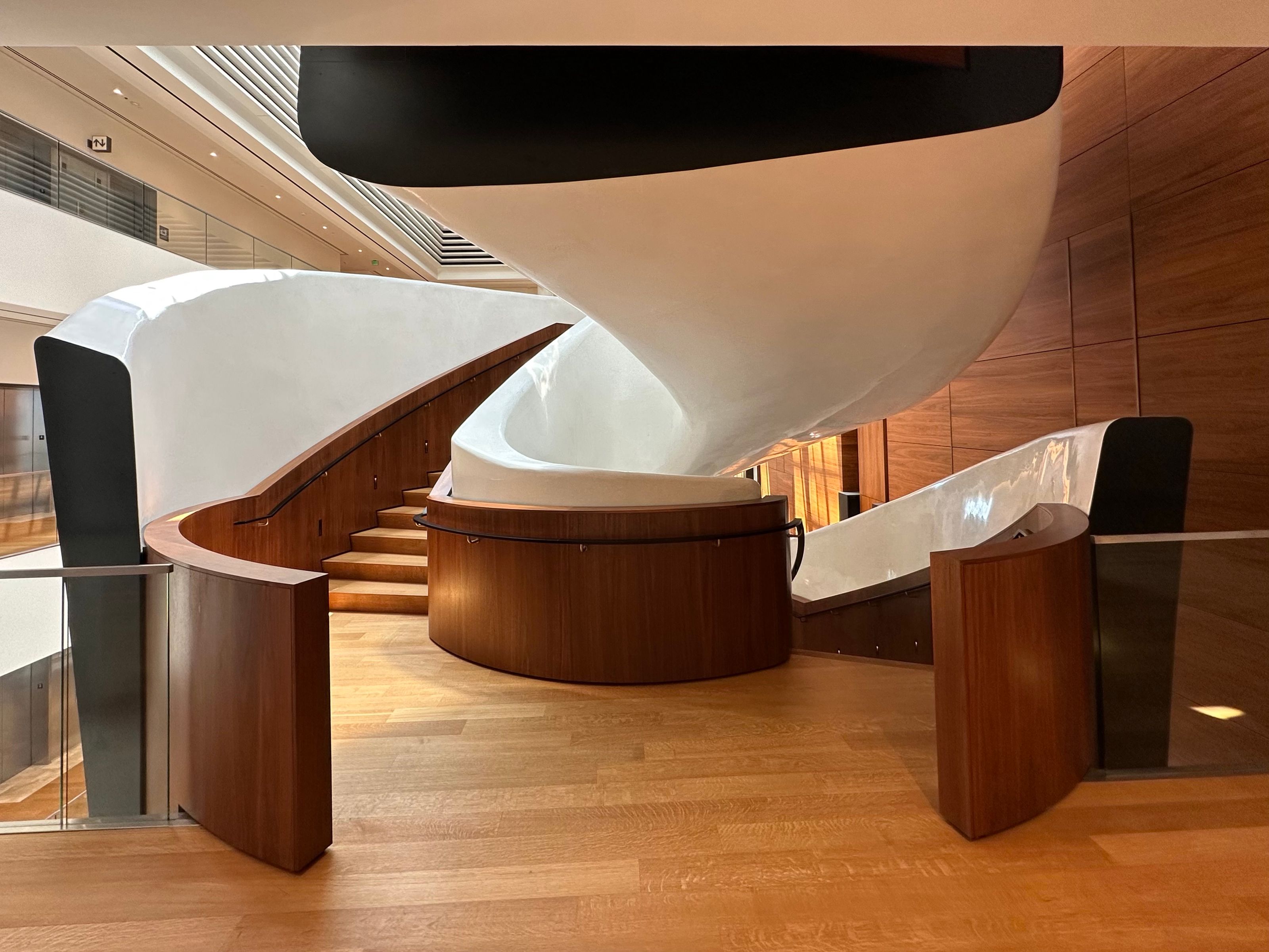 Museum of American Arts & Crafts - Atrium Stair