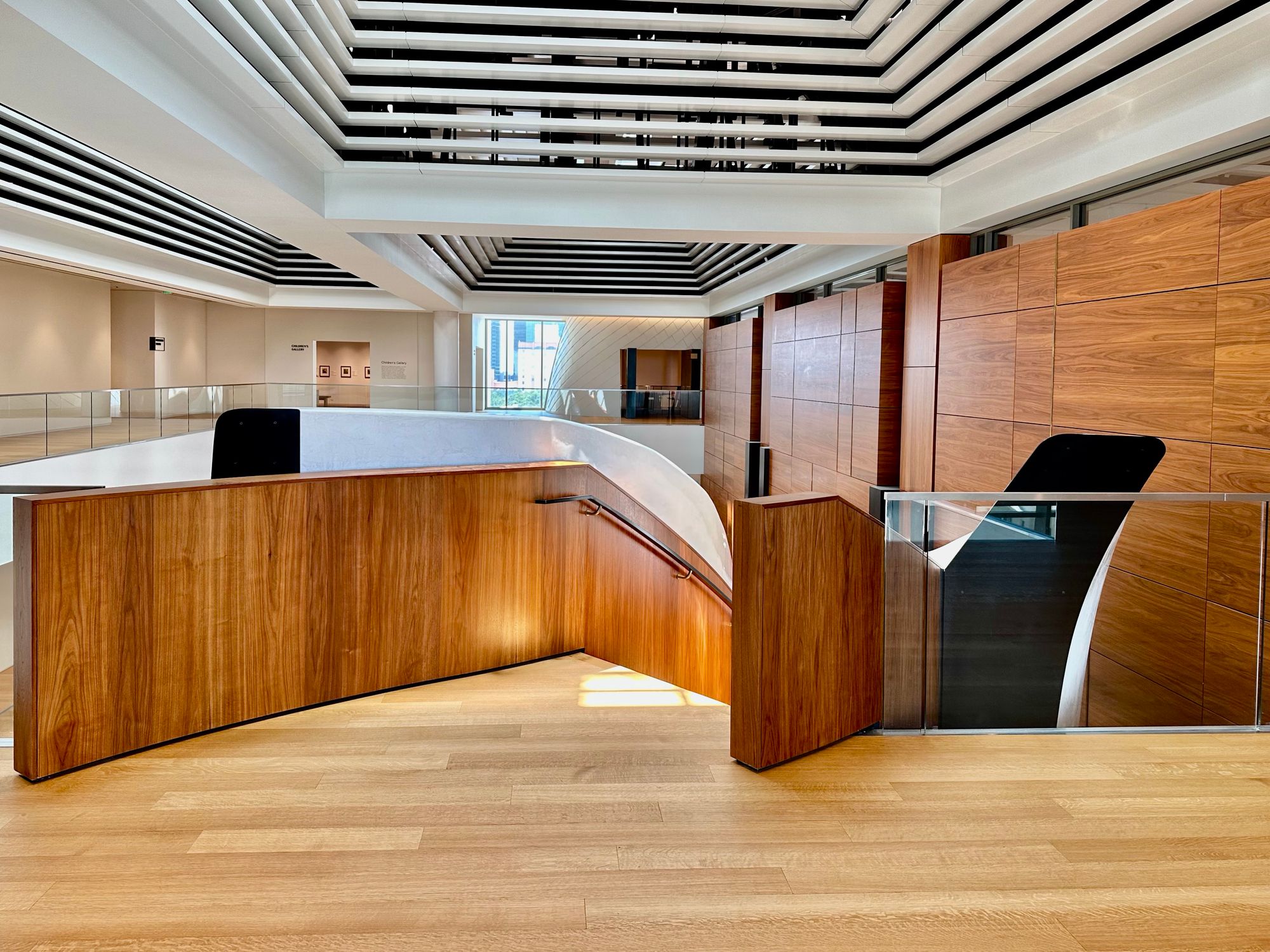 Museum of American Arts & Crafts - Atrium Stair