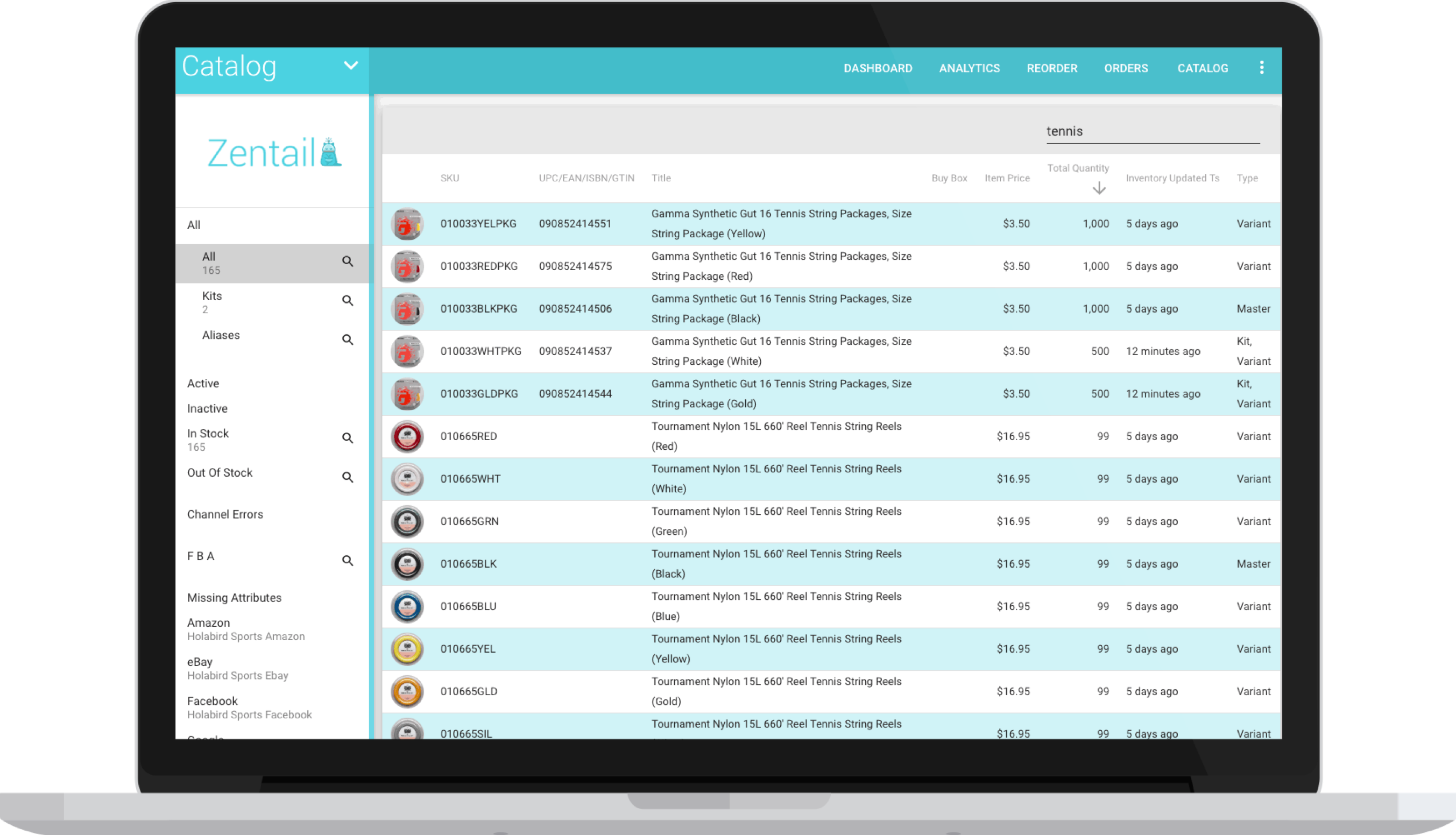 ChannelAdvisor vs. Zentail
