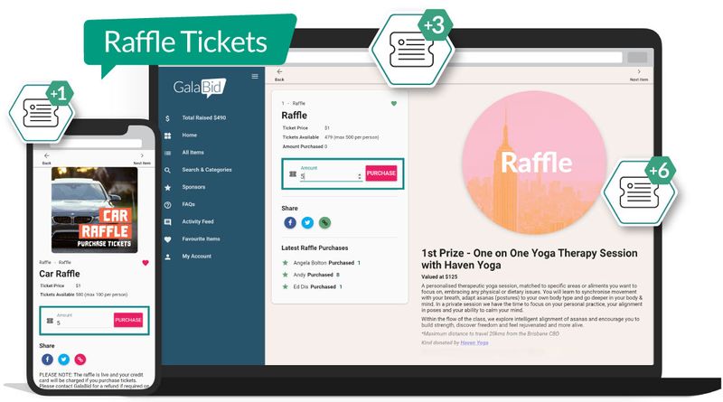 Raffle Tickets Platform for Free - Raffles Online