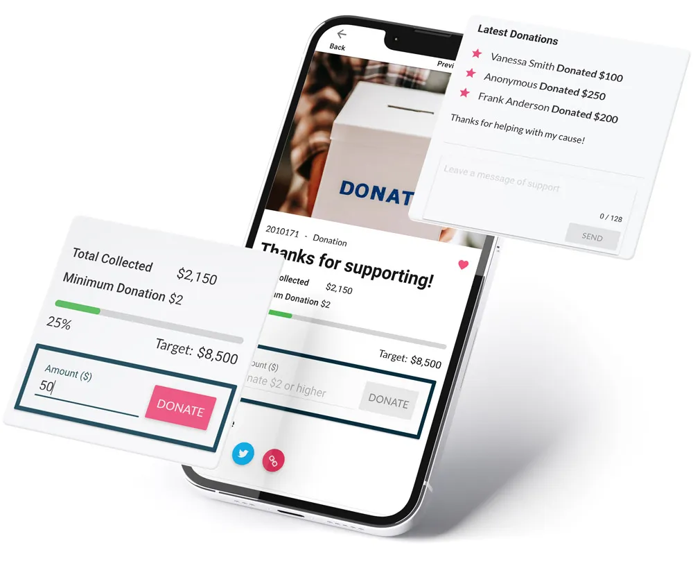 Donations Website - Create and Start Fundraising