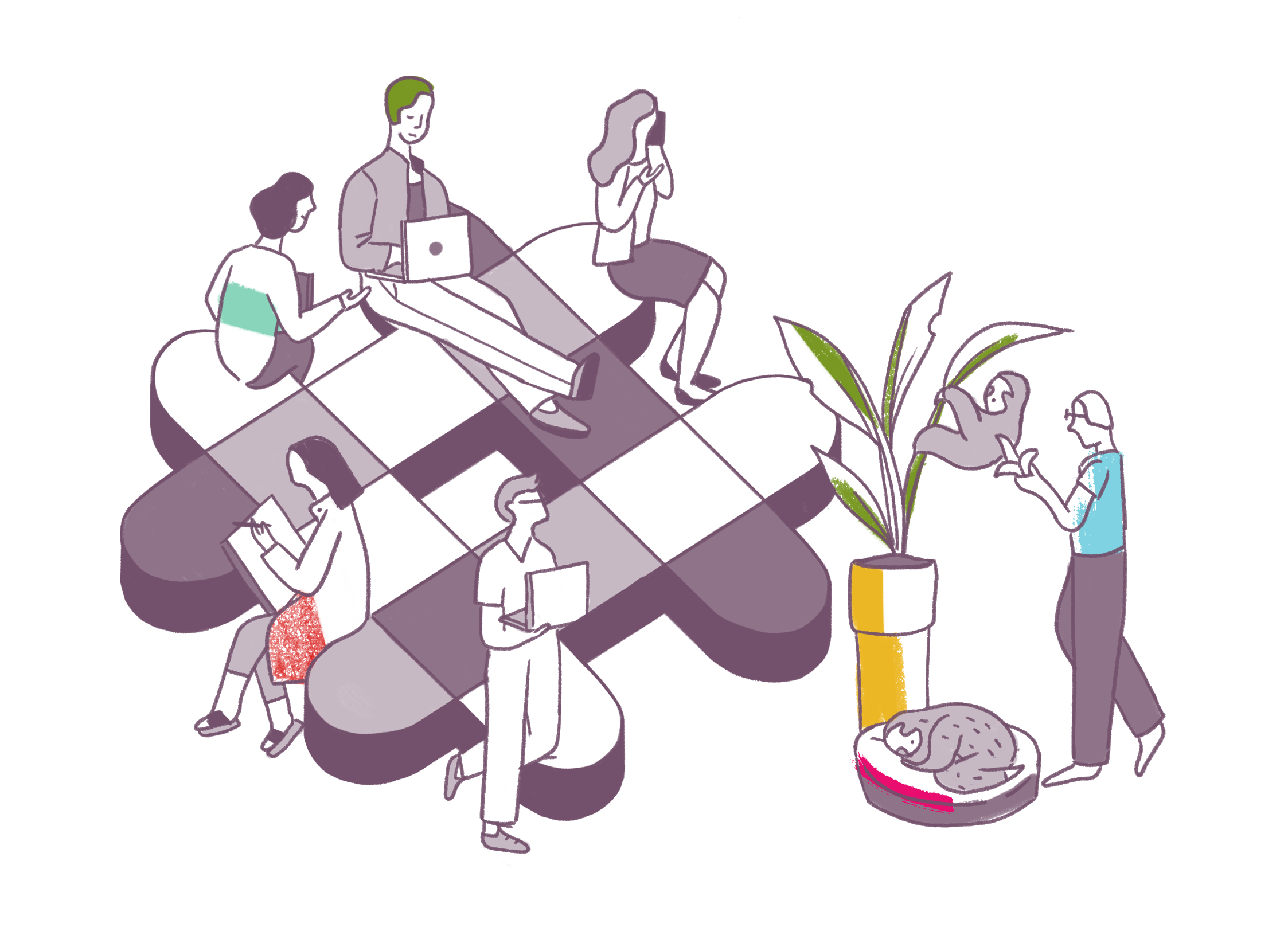 Welcome to Slack | by Alice Lee