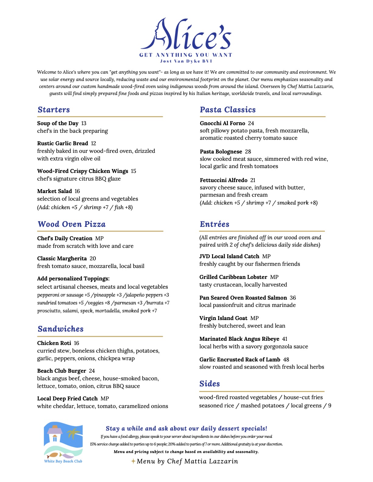 Get Anything You Want - Alice's Restaurant - White Bay Villas