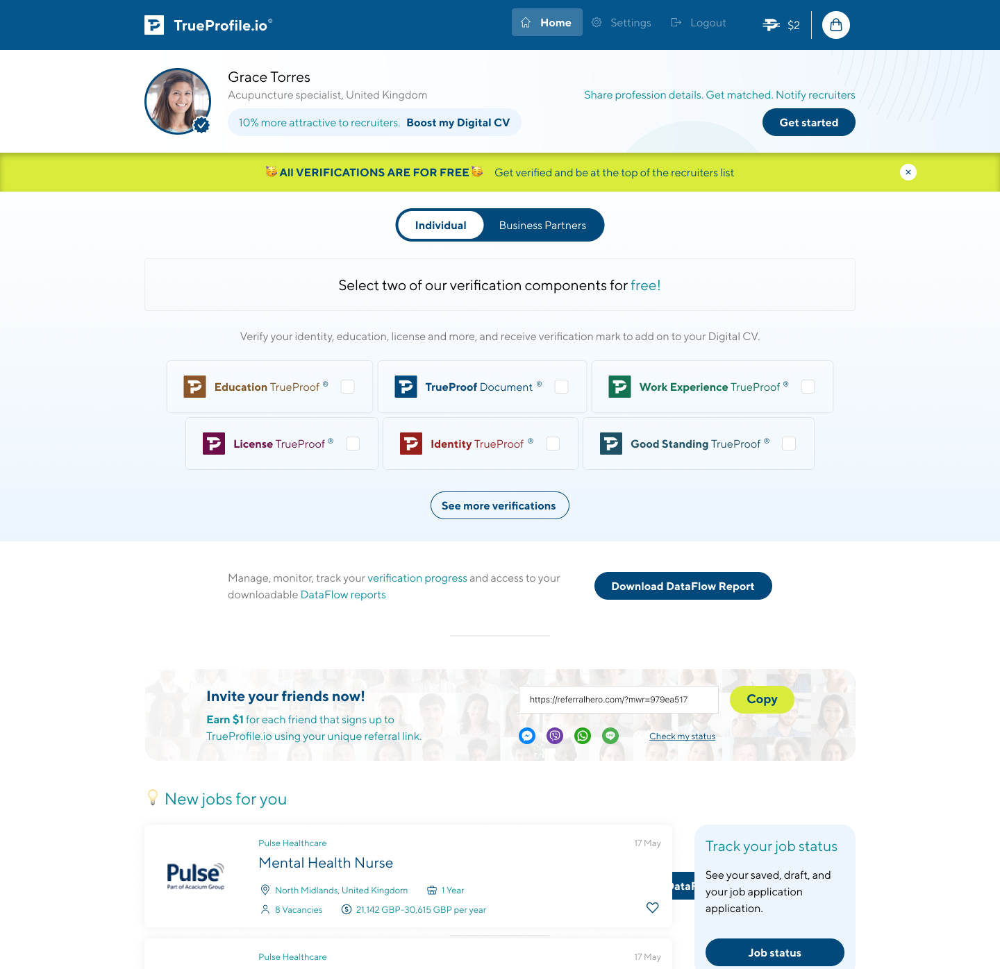 SaaS Gains 5K Referrals With Referral Program [Case Study TrueProfile] | ReferralHero Blog