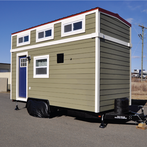 Custom portable tiny houses on wheels for sale.