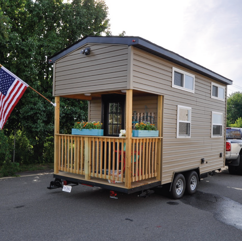 Custom portable tiny houses on wheels for sale.