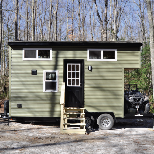 Custom portable tiny houses on wheels for sale.