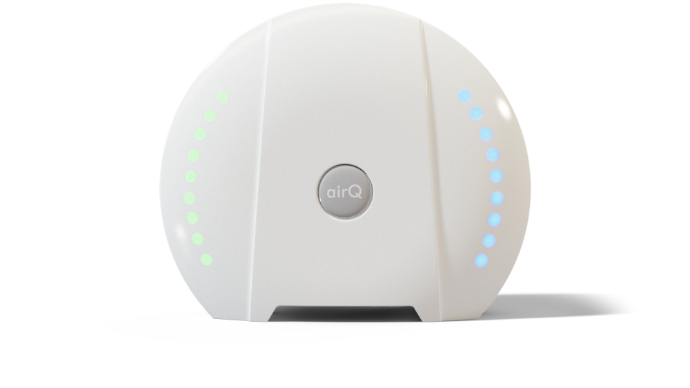 Feinstaub in der Raumluft messen - Luftanalysator air-Q