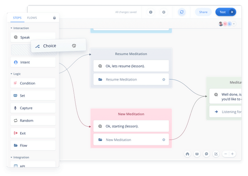 Voiceflow | Design, prototype & launch voice & chat apps
