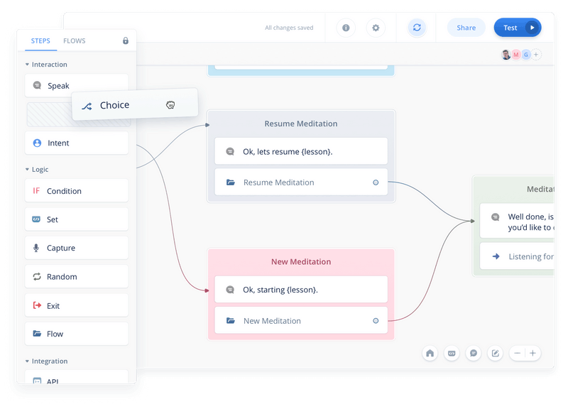 Voiceflow | Design, prototype & launch voice & chat apps