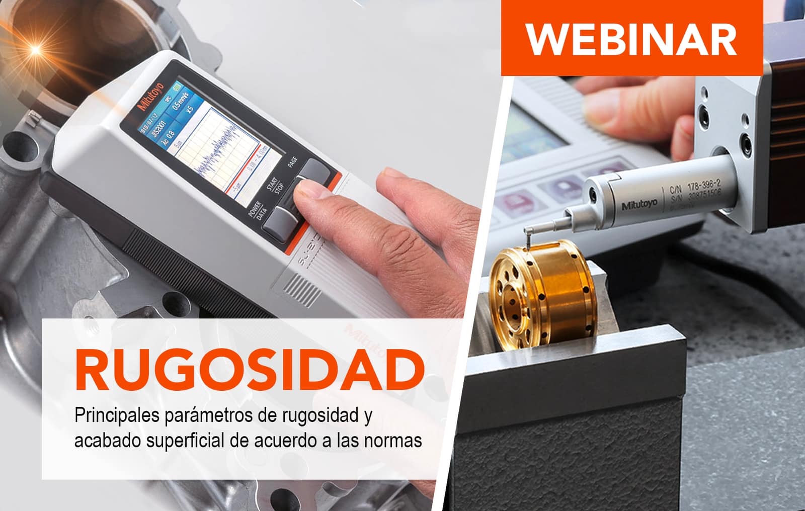 Parámetros de rugosidad - Webinar - Metalinspec