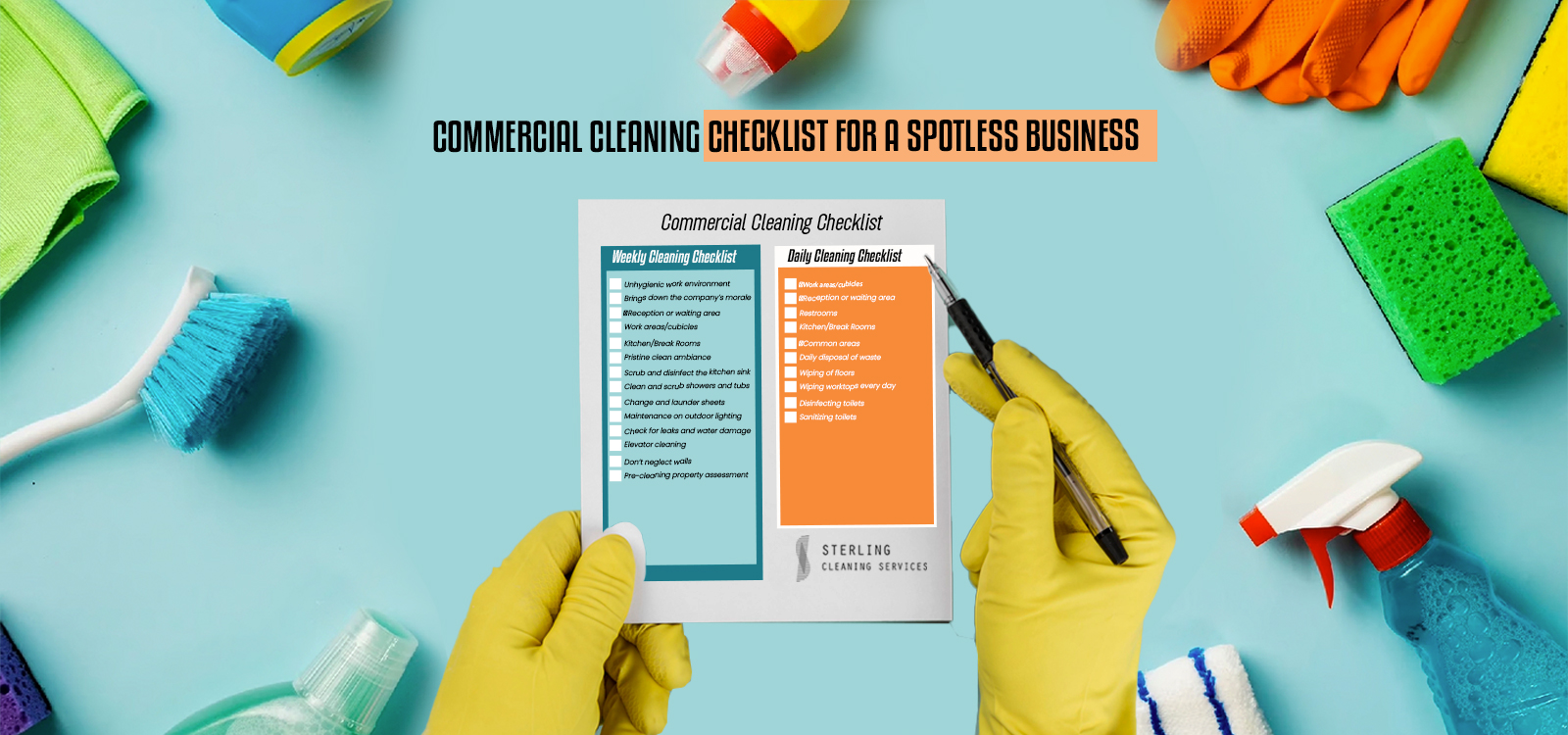 Property Management Cleaning Checklist | Sterling Cleaning nyc