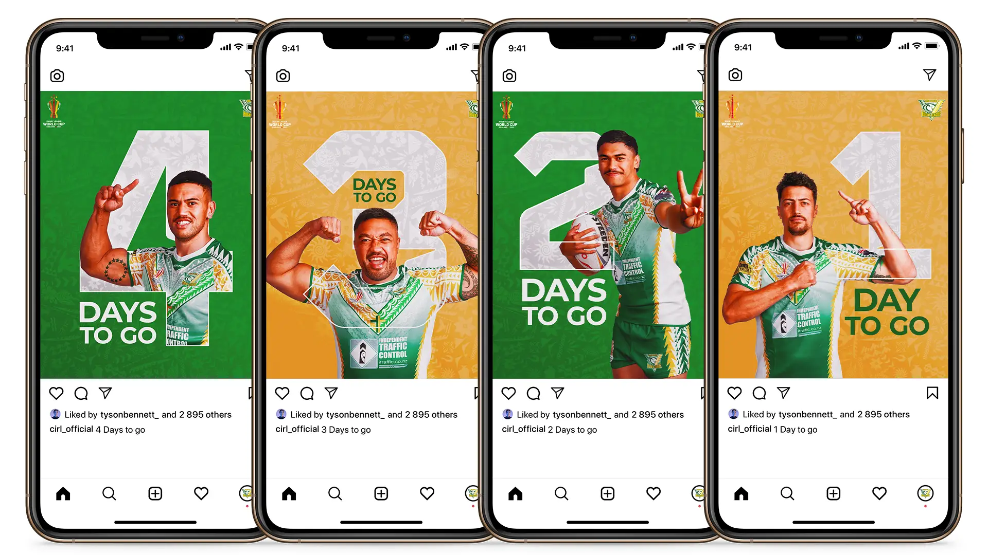 Cook Islands: Rugby League World Cup 2021 | Tyson Bennett