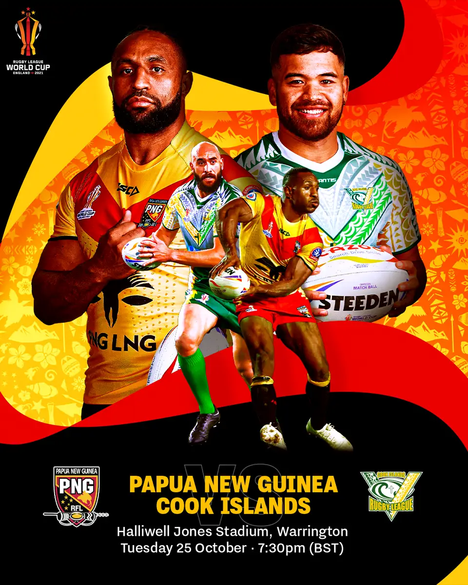 Cook Islands: Rugby League World Cup 2021 | Tyson Bennett