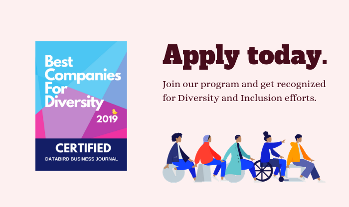 Apply – Best Companies for Diversity 2019 – DataBird Business Journal