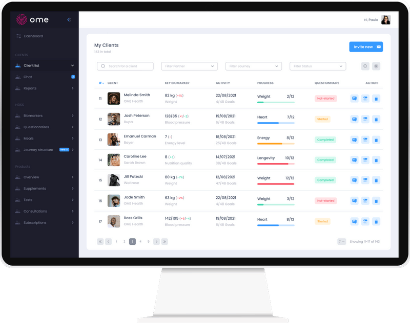 OME Health- The Next Generation Health Coaching Platform