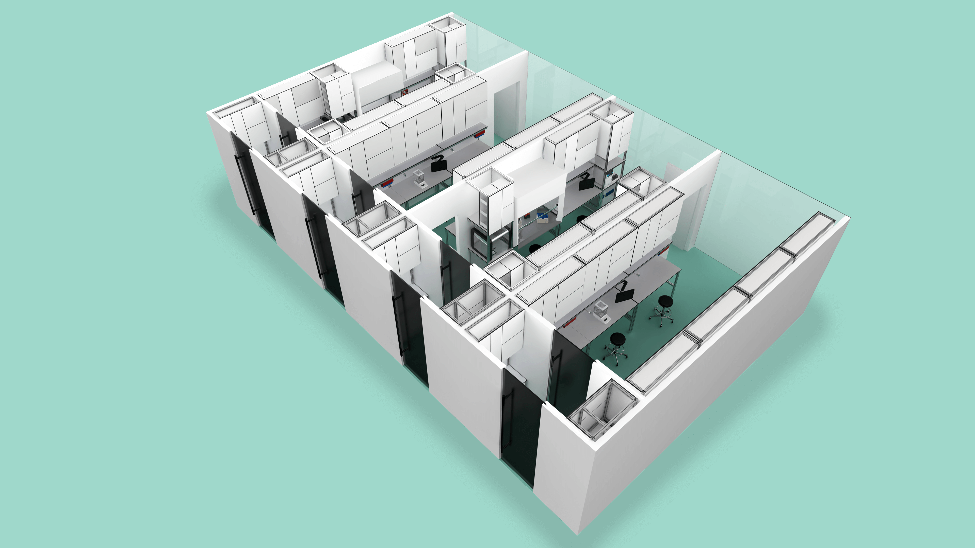 Large BSL2 Lab facilities for rent