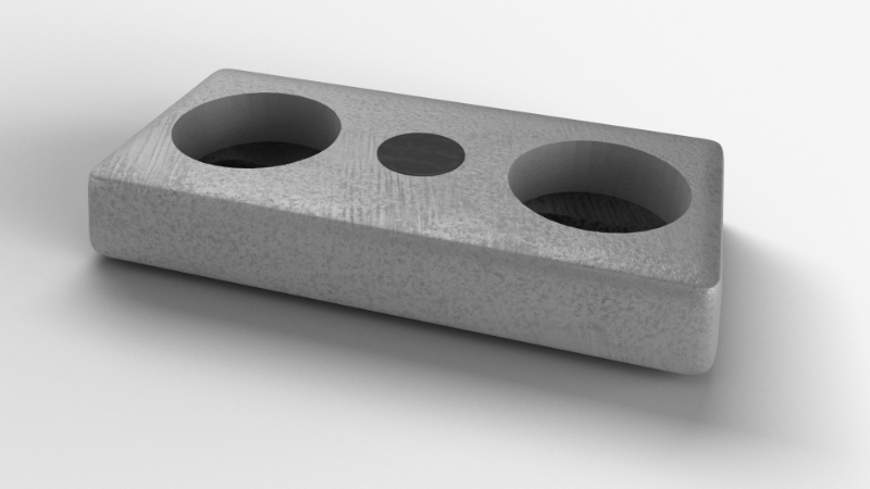 Aluminium Block Anode 90x90x19mm | Anodesaus, WA