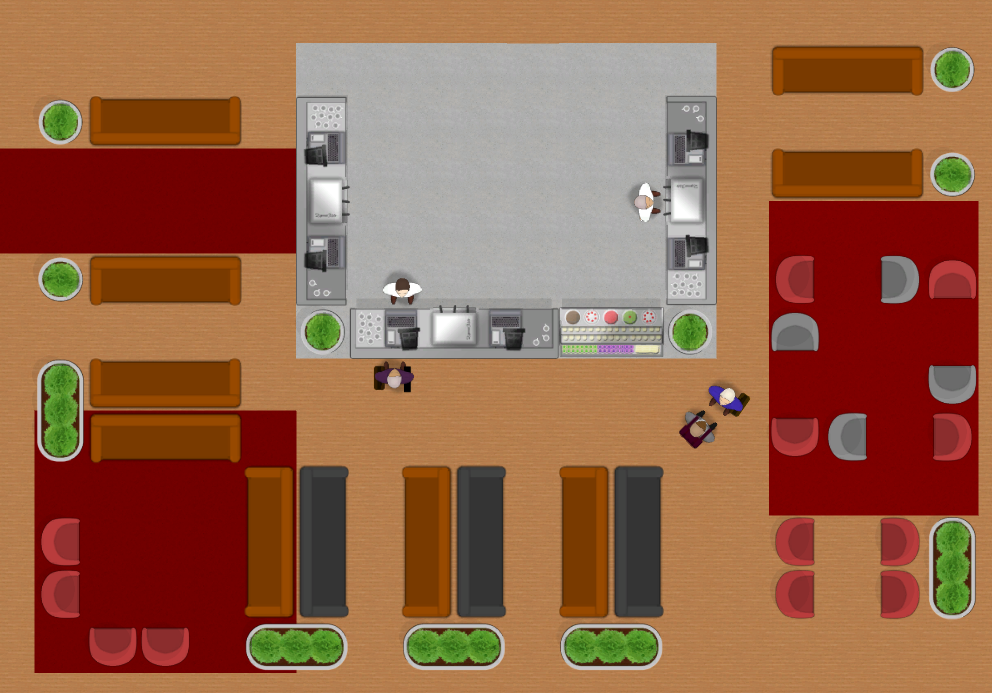 Dev Blog 30: Café, Taxiways Builder and The Sunset