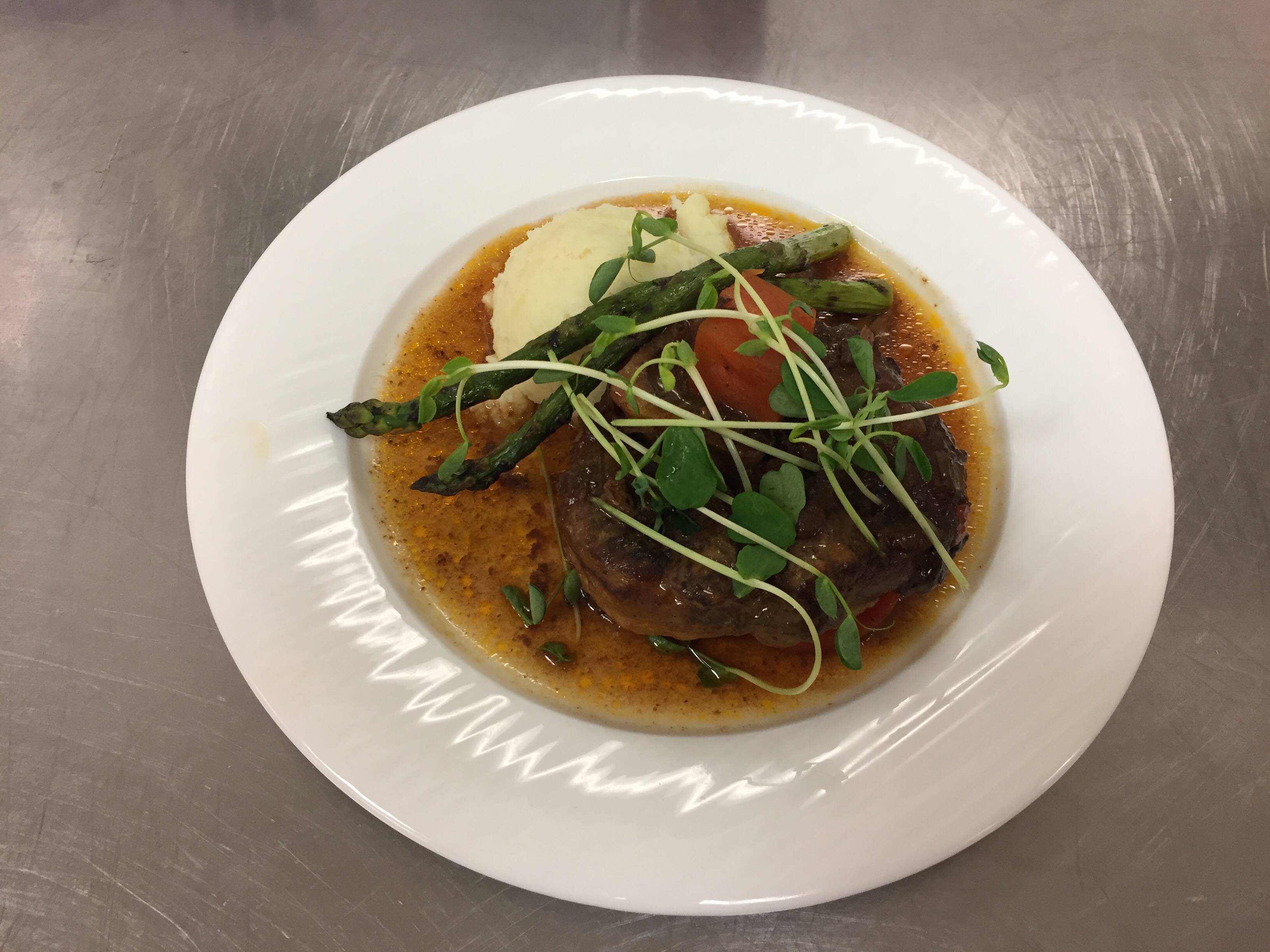 Nutritious meals and delicious desserts await.