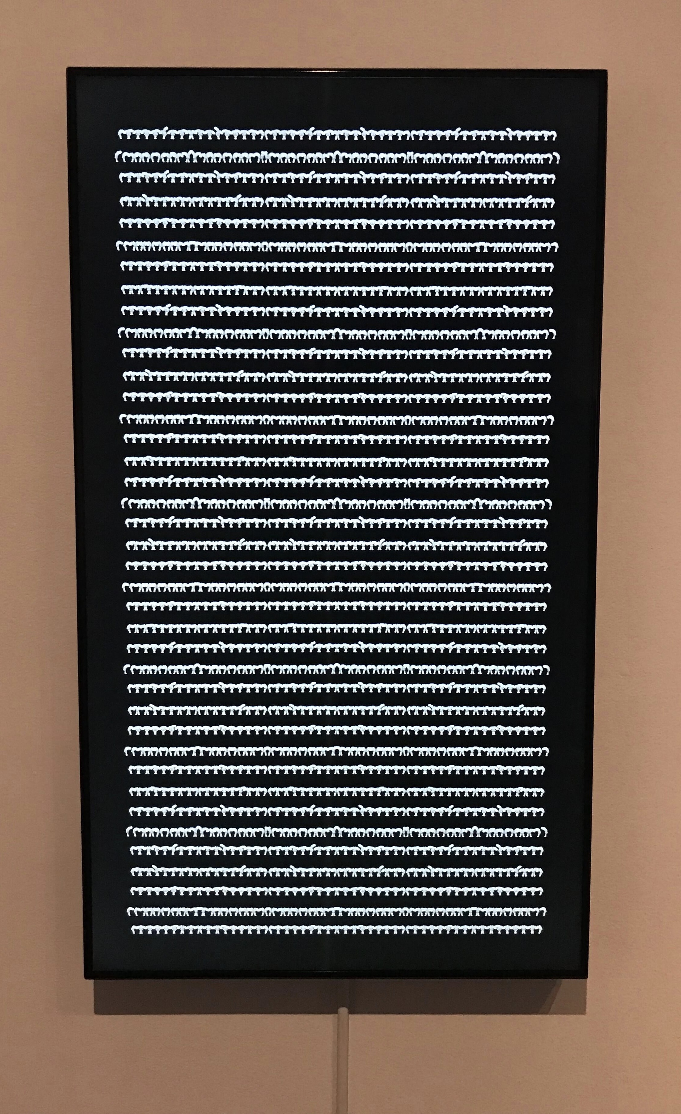 Michal Rovner at Pace Gallery