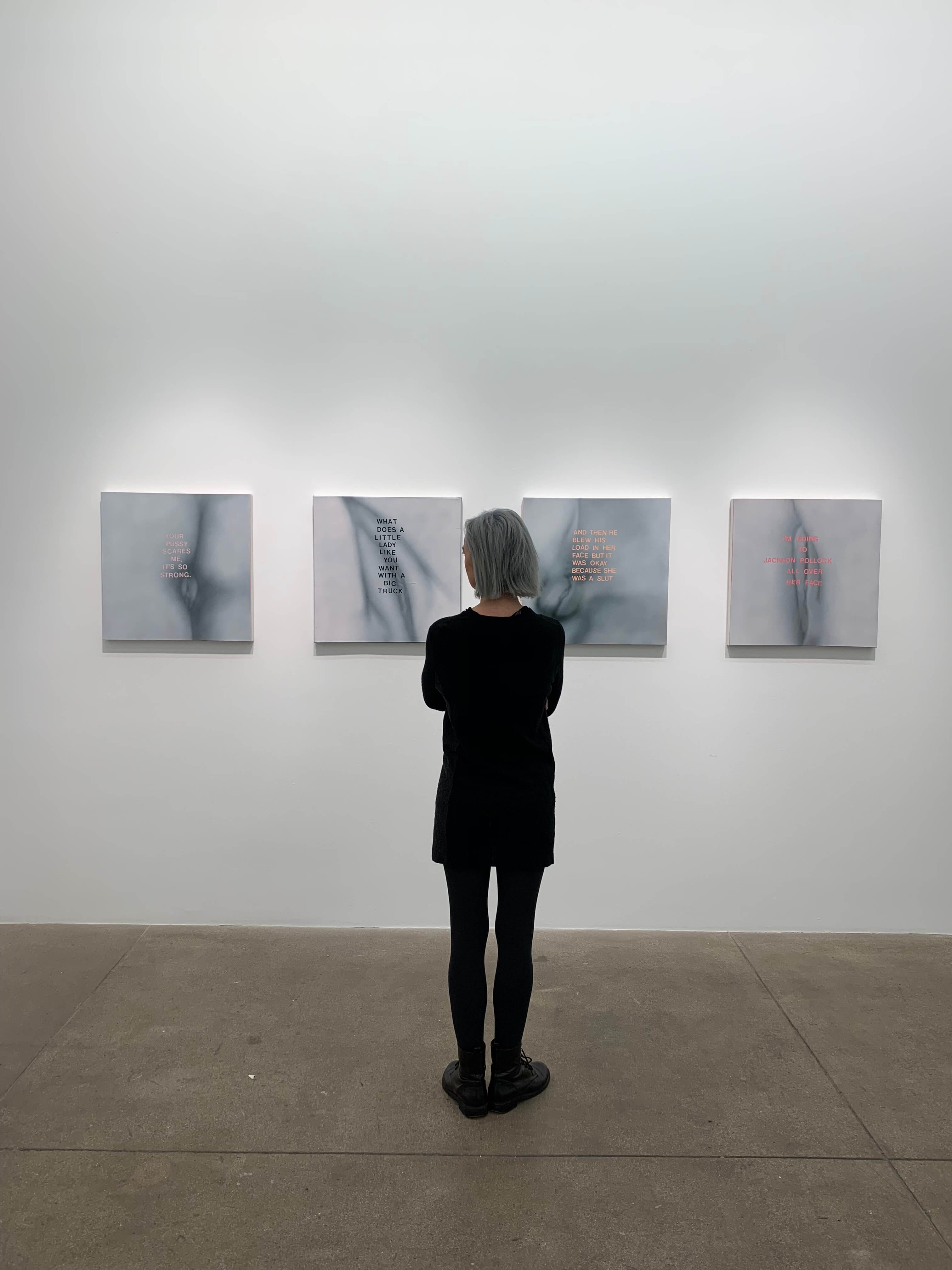 Betty Tompkins at P.P.O.W