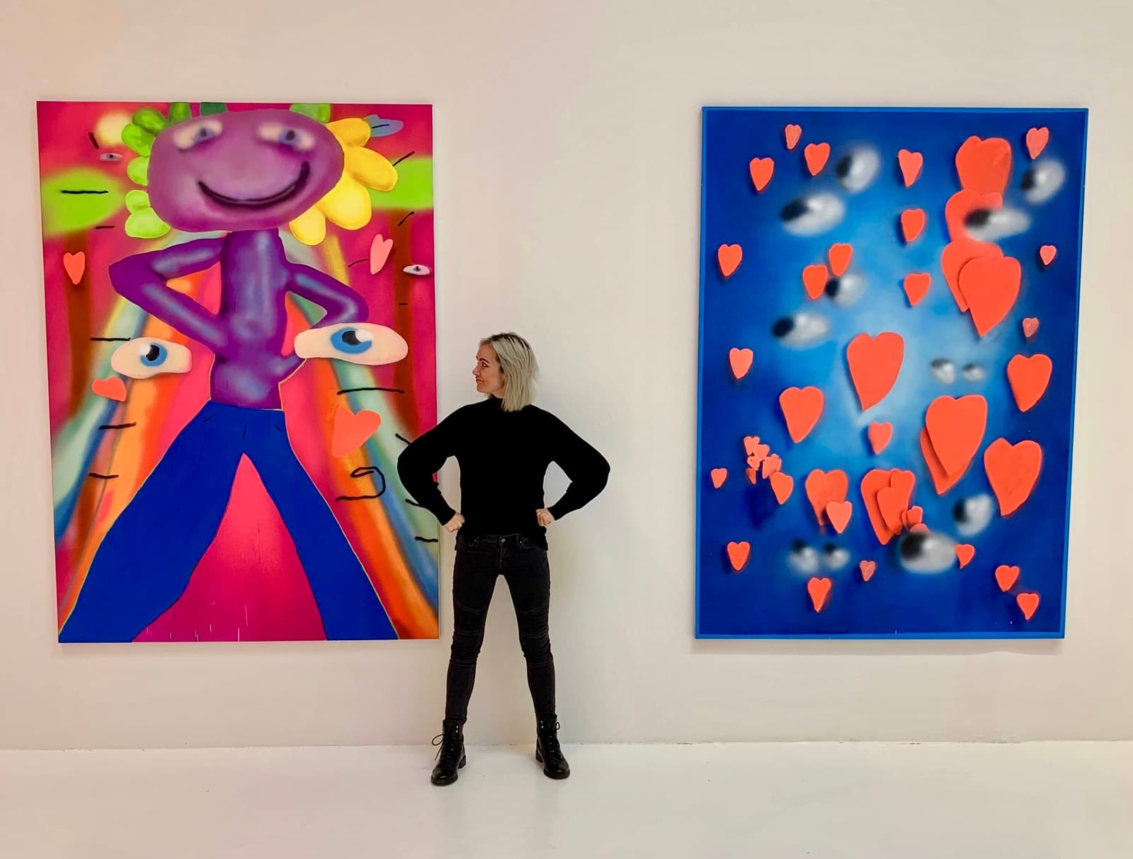 Austin Lee at Jeffrey Deitch