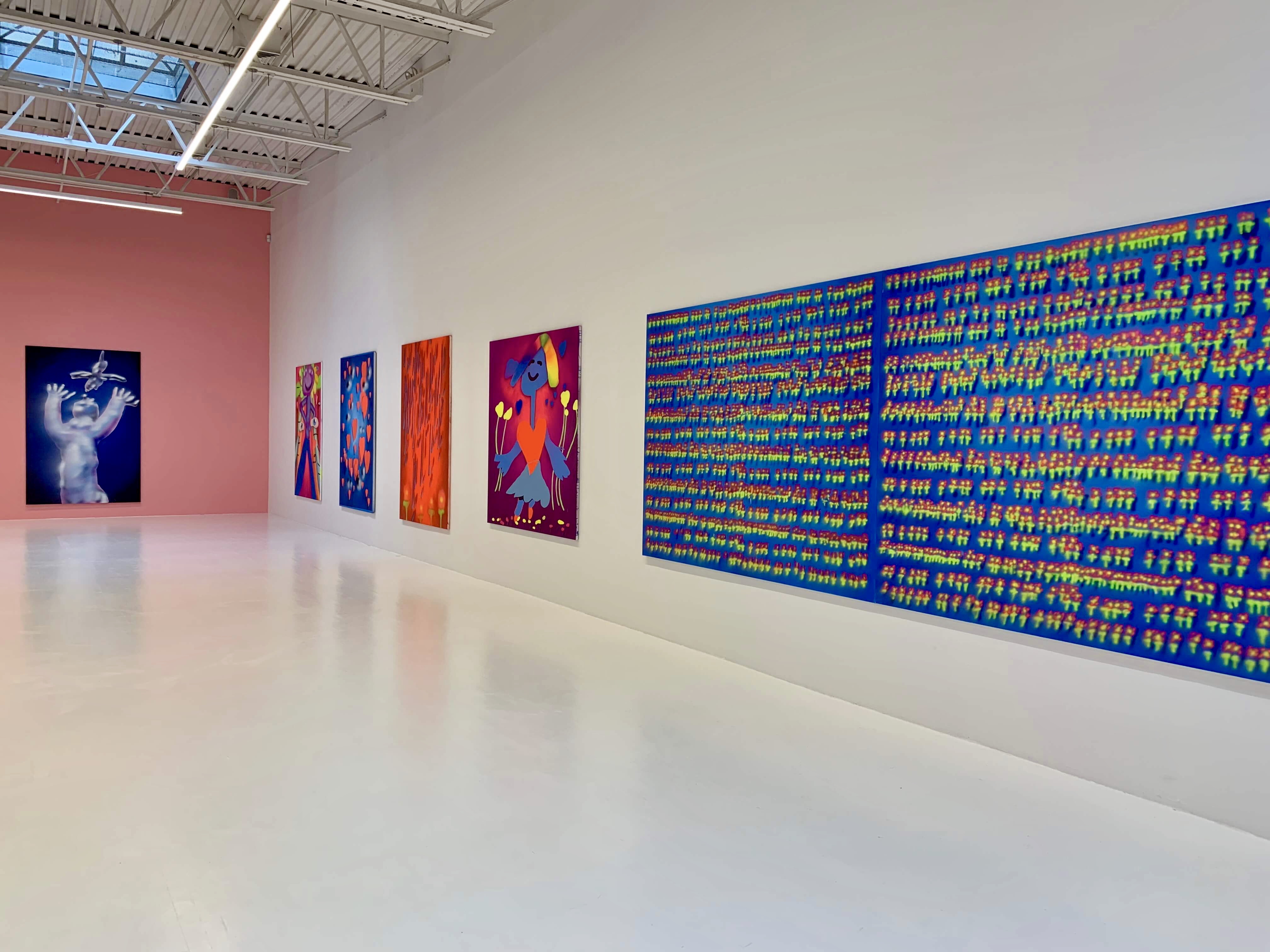 Austin Lee at Jeffrey Deitch