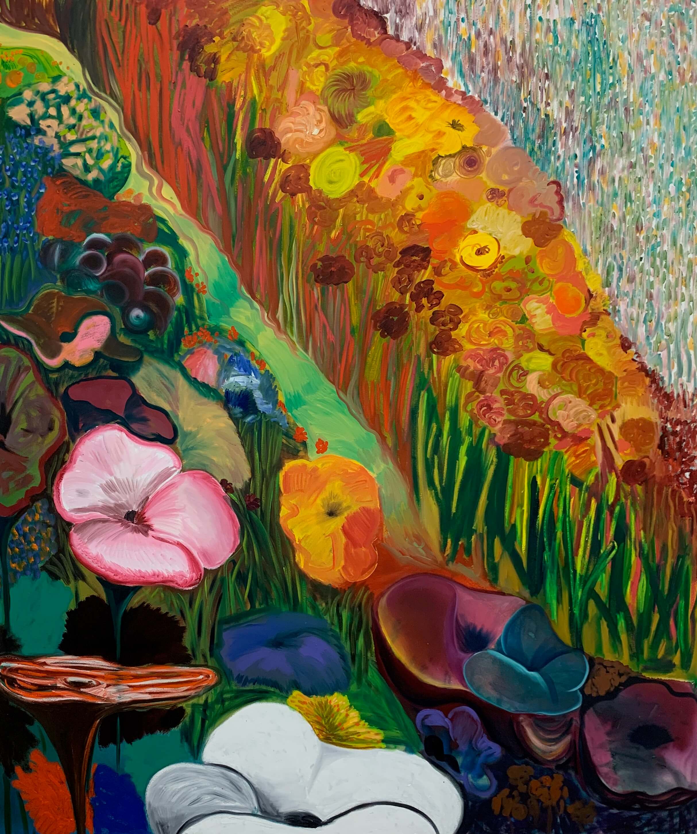 Shara Hughes at Rachel Uffner Gallery