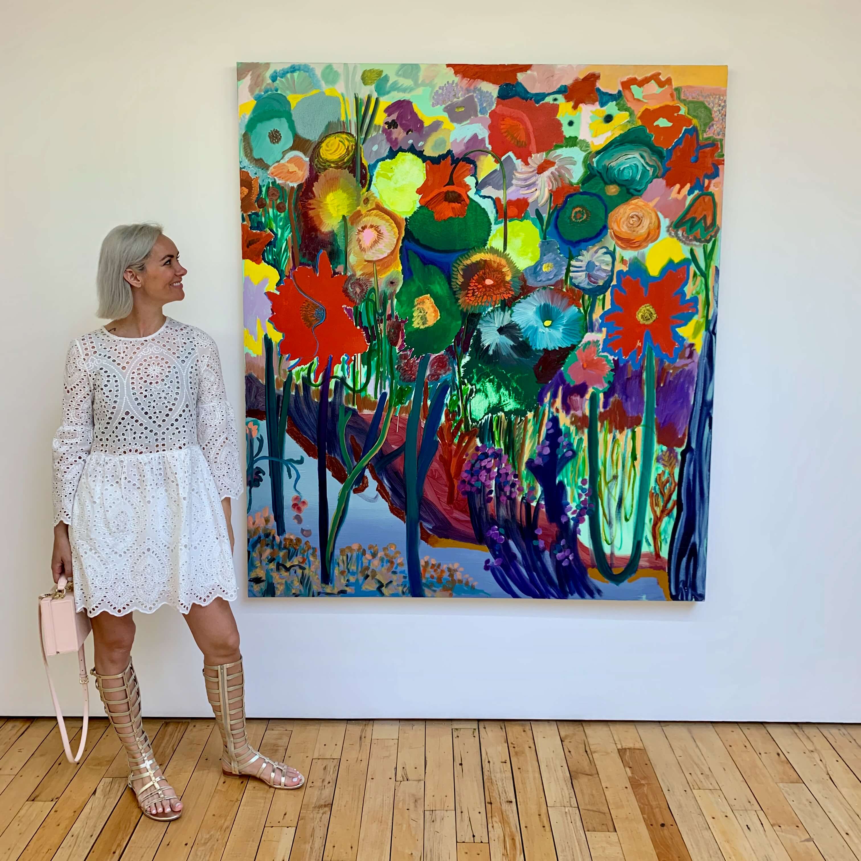 Shara Hughes at Rachel Uffner Gallery